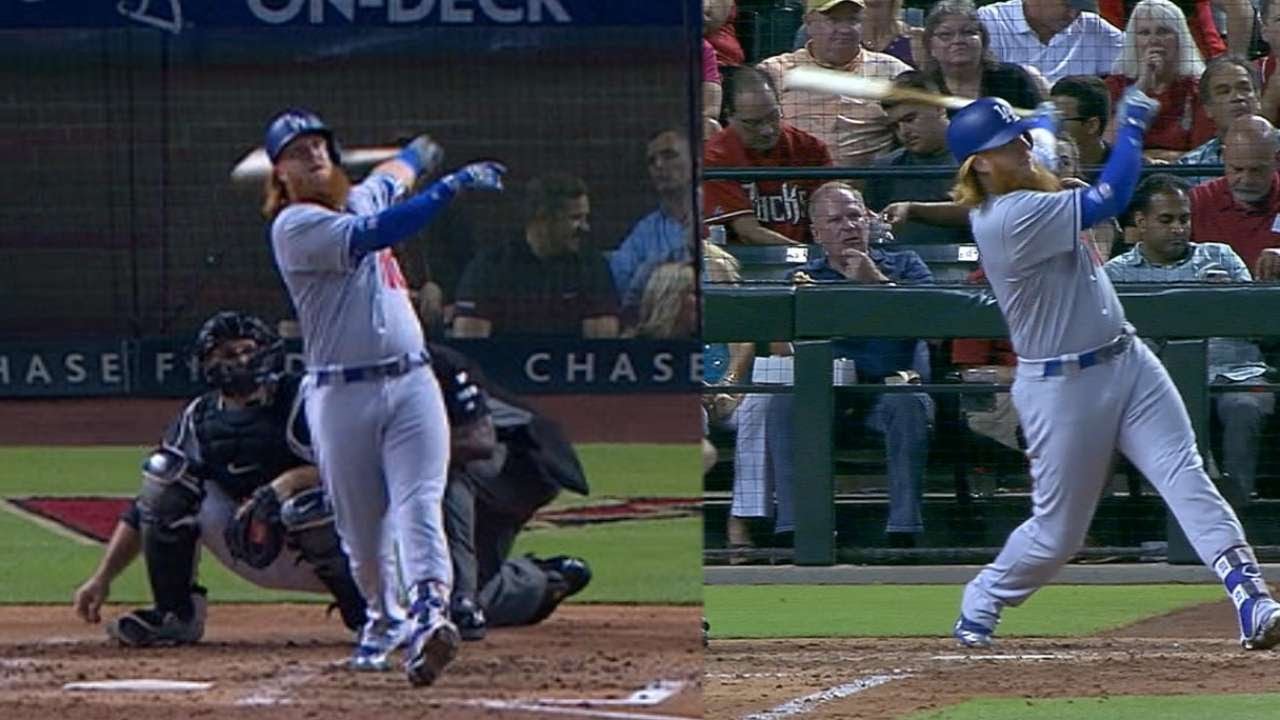 LAD@ARI: Turner goes deep twice vs. the D-backs - YouTube