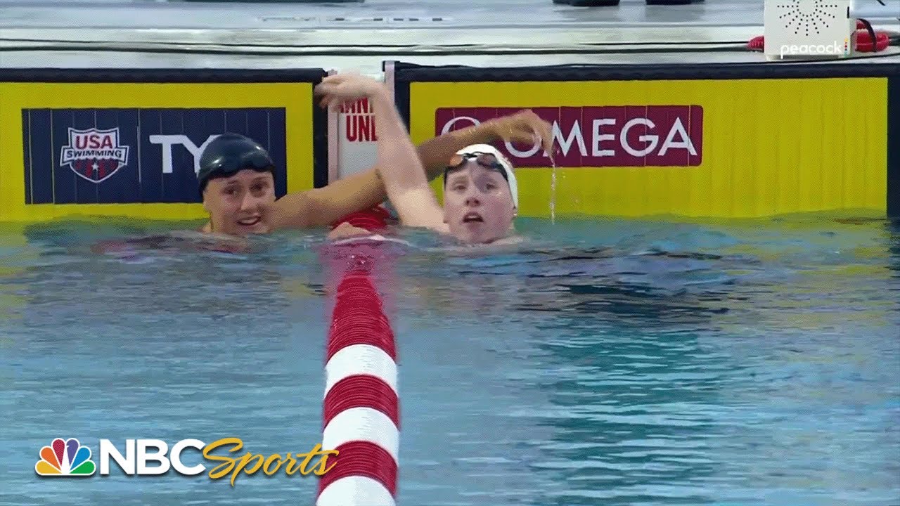 Lilly King gives dominating performance in 50m breaststroke at TYR Pro ...