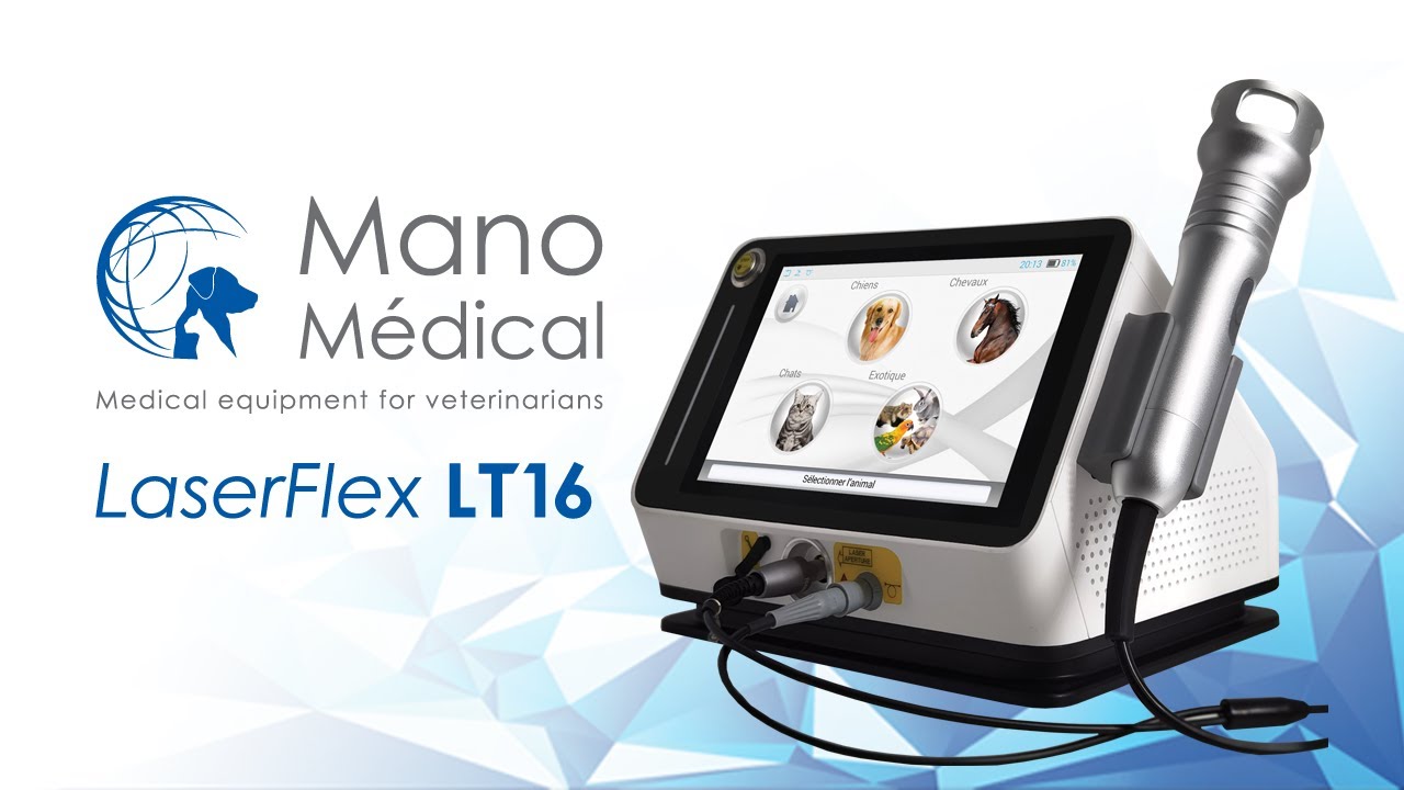 Laser Thérapeutique Vétérinaire LaserFlex LT16 - YouTube