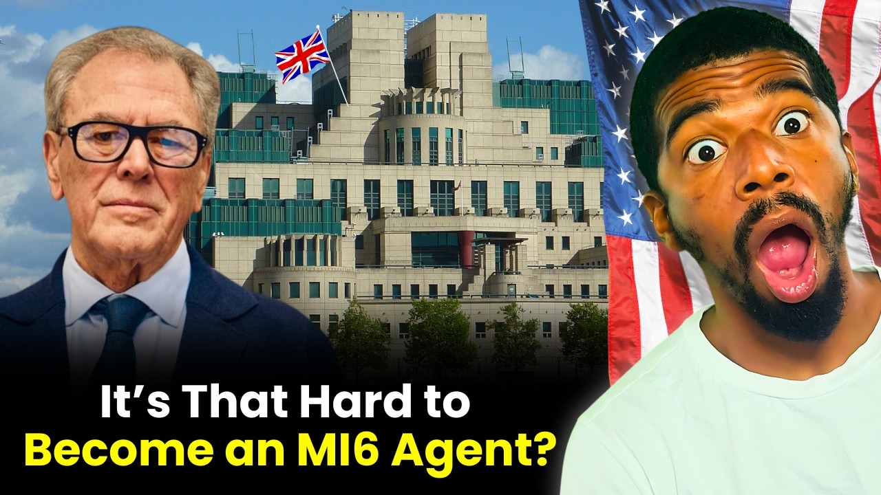 Former MI5/MI6 Director On How To Become A Spy | American Reacts - YouTube