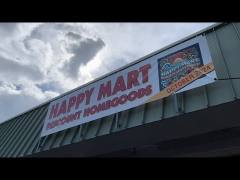 Grand Opening Happy Mart Discount Homegoods Hawaii - YouTube