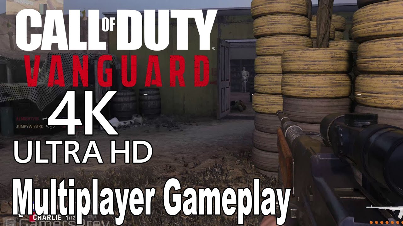 Call of Duty Vanguard - Multiplayer Alpha Gameplay [4K] - YouTube
