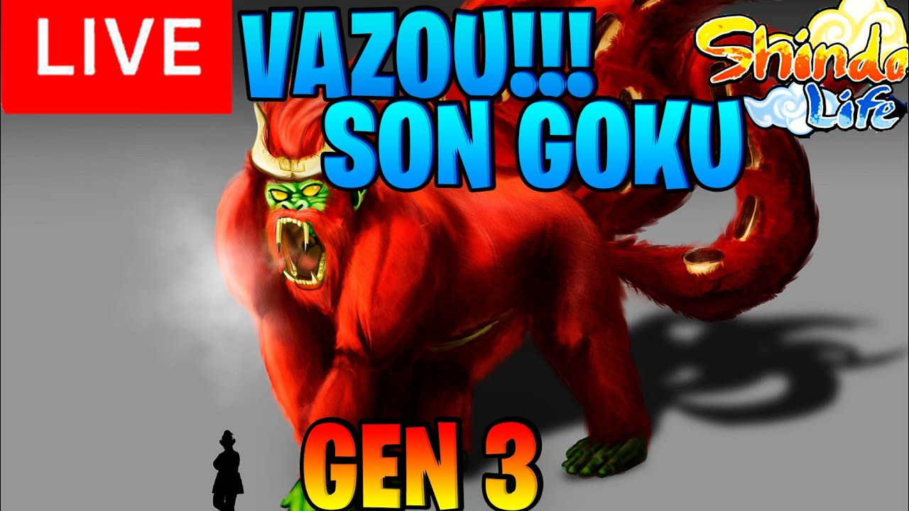 VAZOU!!! O NOVO SON GOKU GEN 3 A NOVA BIJU 4 CAUDAS NA PRÓXIMA ...