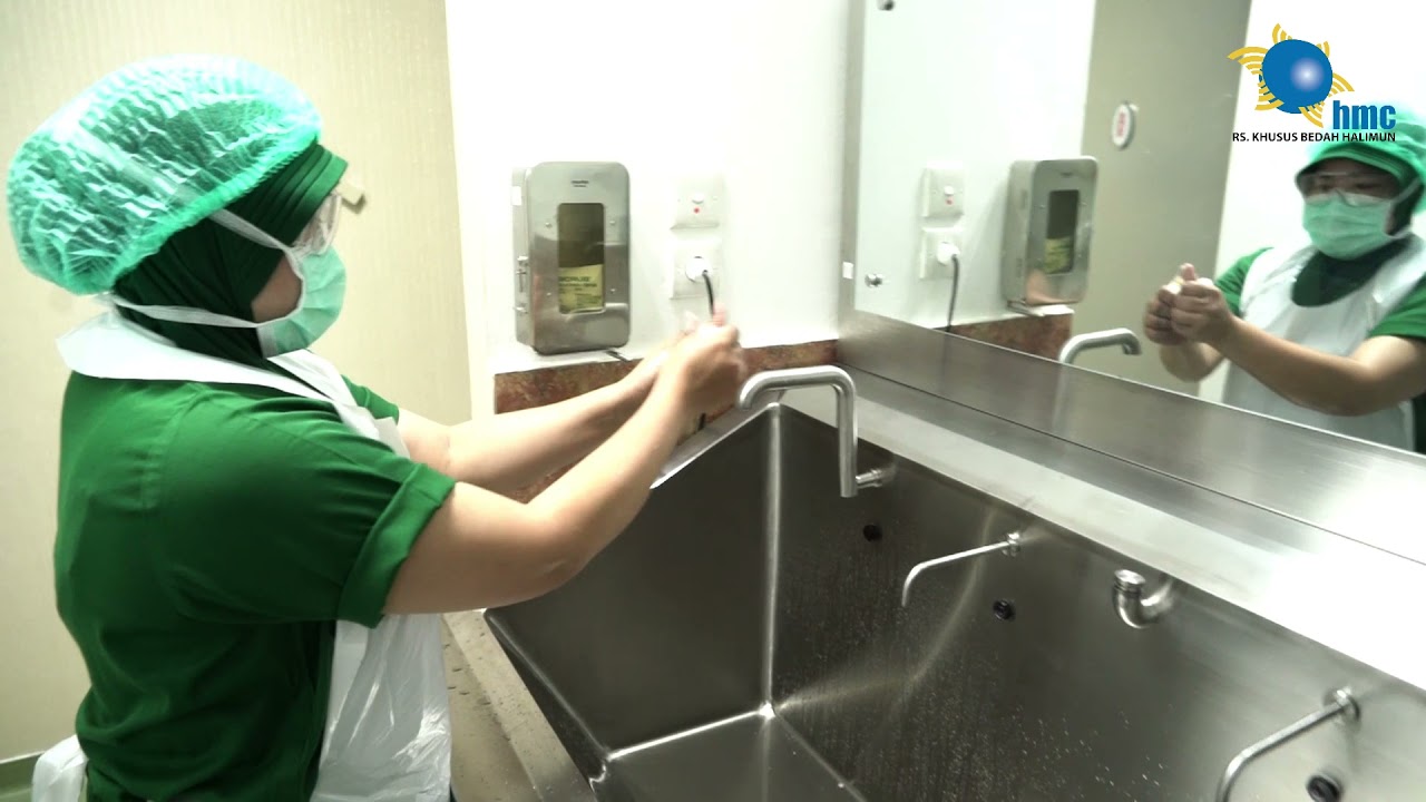 Surgical Hand Scrub RSKB Halimun (Cuci Tangan Bedah) - YouTube
