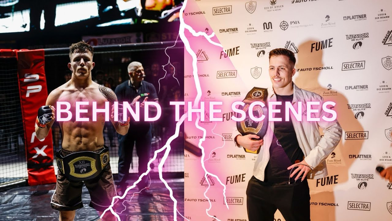 MMA | BEHIND THE SCENES of my FIGHT | From Face-off to KO | UNFILTERED ...