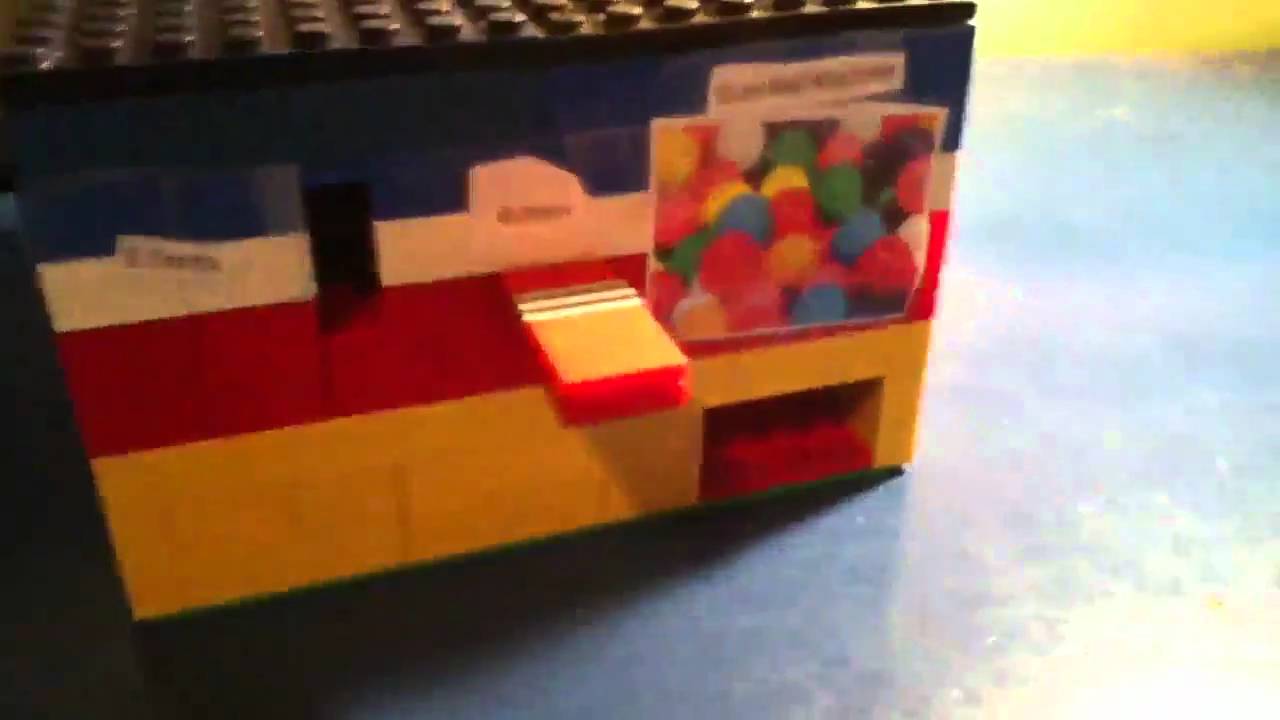 Lego Gum-Ball Machine V3 - YouTube