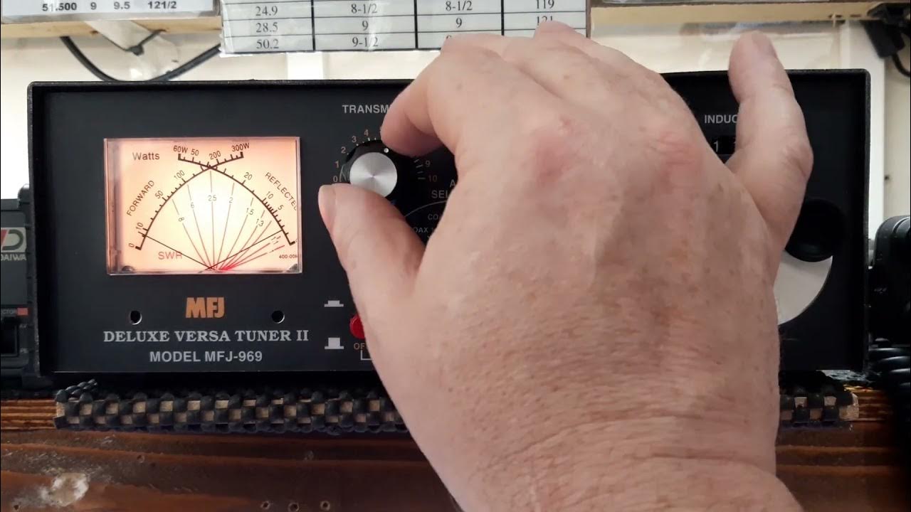 MFJ 969 MANUAL TUNER - YouTube