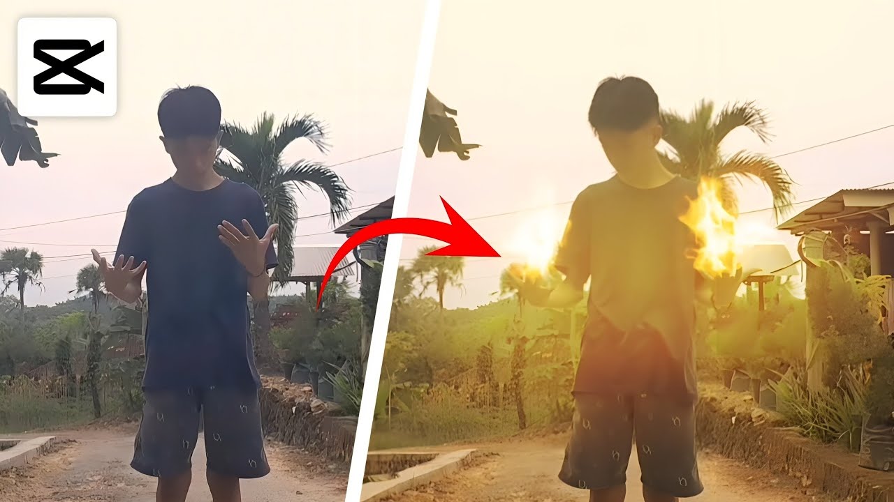 Cara Bikin Efek Api Menggunakan Cap cut Part 2 | Cap cut Tutorial - YouTube