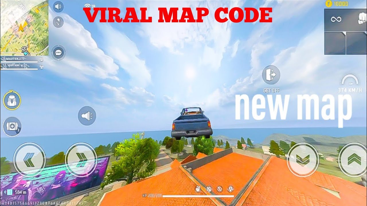 FREE FIRE NEW MAP CODE |NEW VIRAL MAP CODE 🔥|FLYING CAR MAP CODE - YouTube