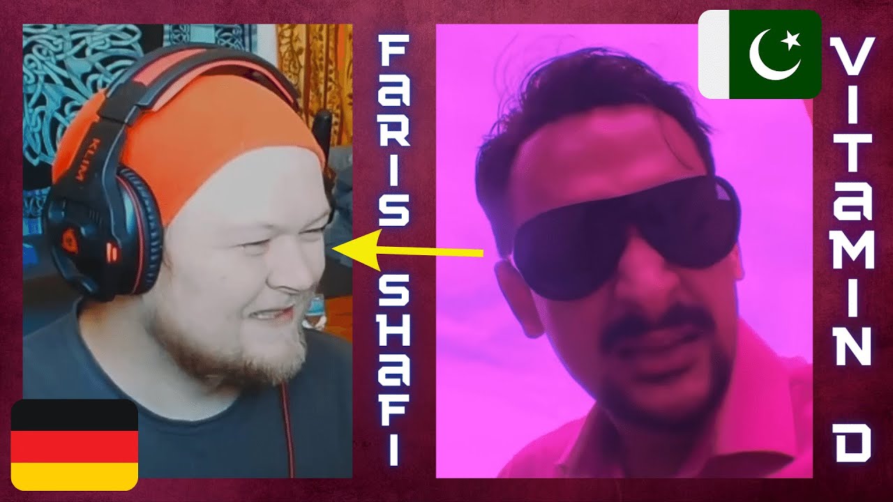 GARISH AND GLOOMY | 🇵🇰 Faris Shafi X Talal Qureshi - Vitamin D | GERMAN ...