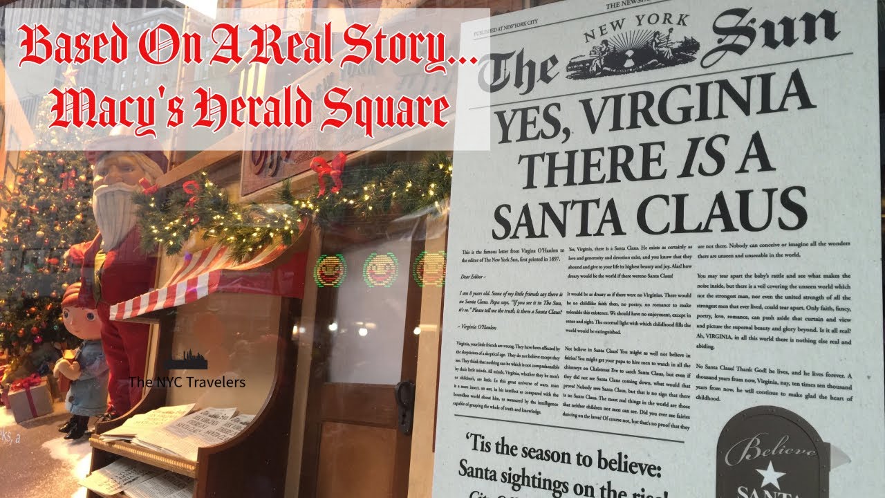 The Story of Yes, Virginia, There is a Santa Claus - YouTube