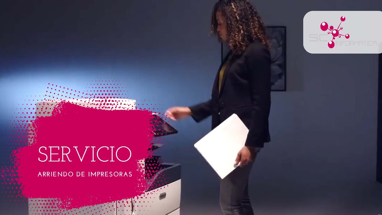 SERVICIO ARRIENDO DE IMPRESORA - SC INFORMATICA - YouTube