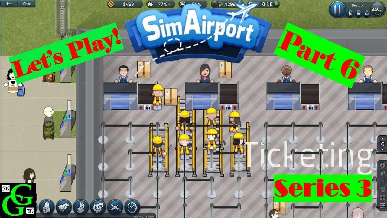 Sim Airport - Second Floor Offices - Part 6 - YouTube