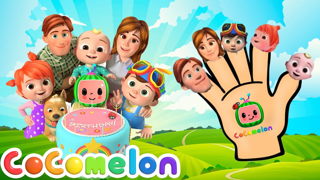 Daddy Finger Cocomelon Song | Finger Family Nursery Rhymes & Kids Songs ...