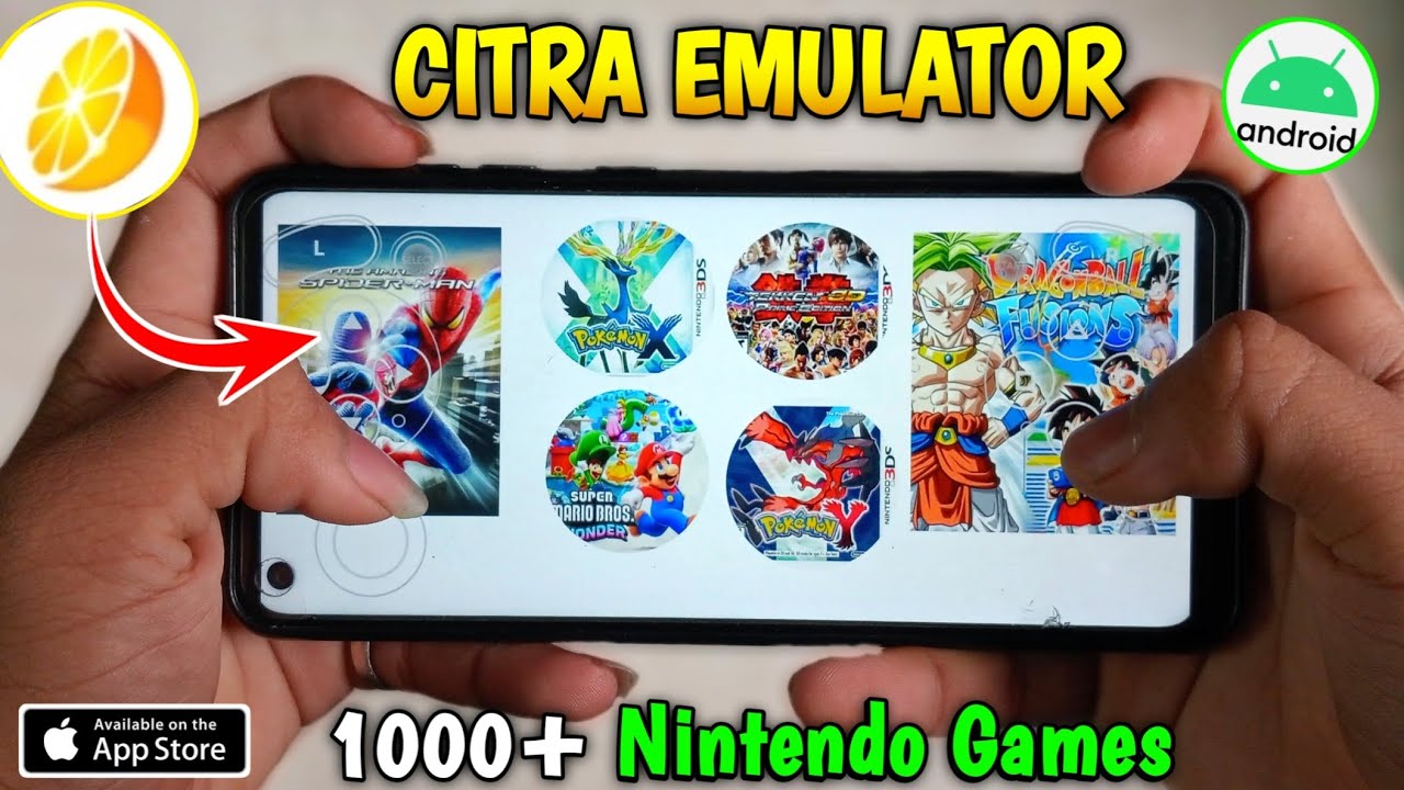 😍 Play your favorite Nintendo games on Android with Citra emulator ...