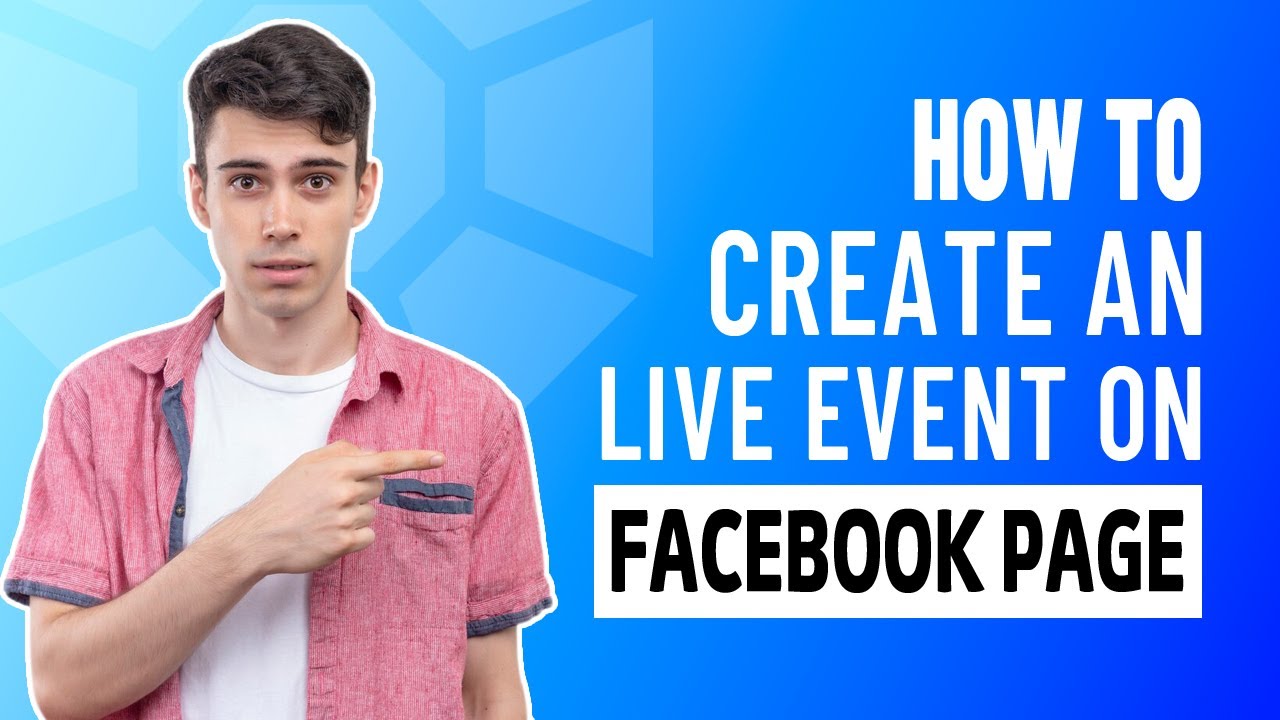 How to create a Live event on facebook page on Lapotp/pc 2024 - YouTube