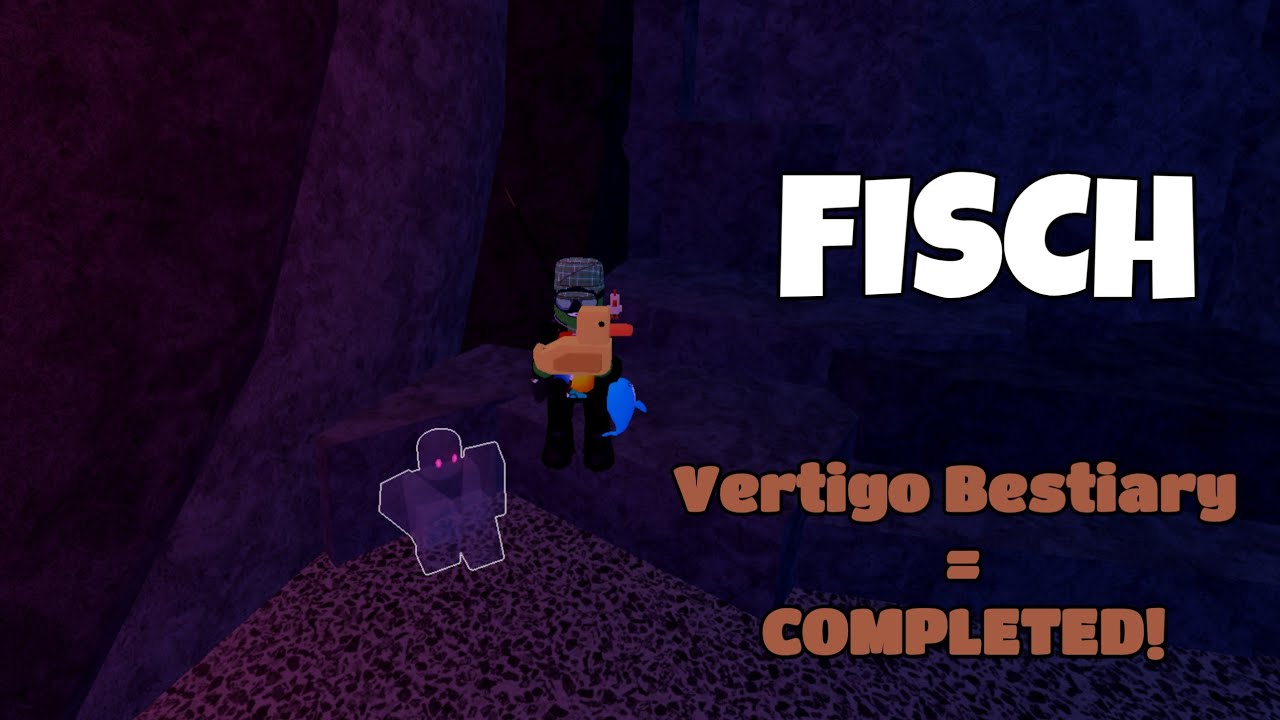 I COMPLETED VERTIGO BESTIARY! - Rubber Ducky | Roblox Fisch Gameplay ...
