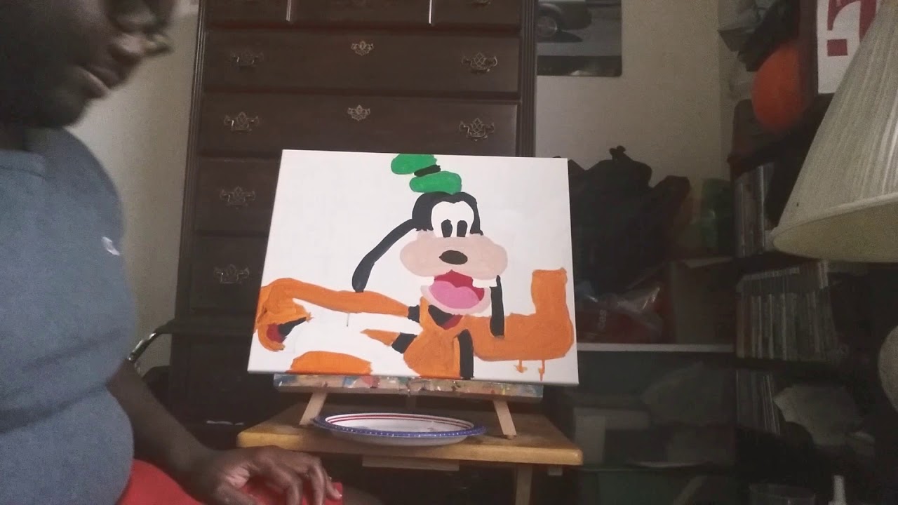 Draw and Paint Goofy part 7 - YouTube