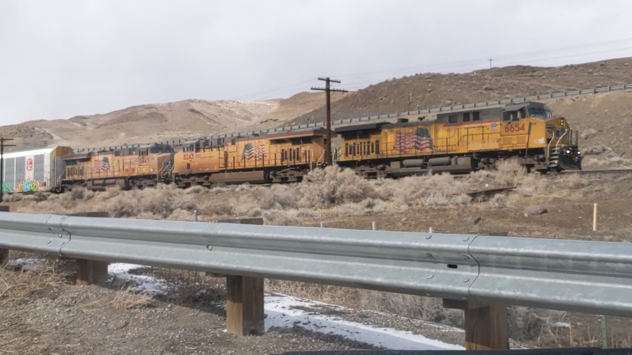 Railfanning Lockwood, Nevada, 2/22/23 - YouTube