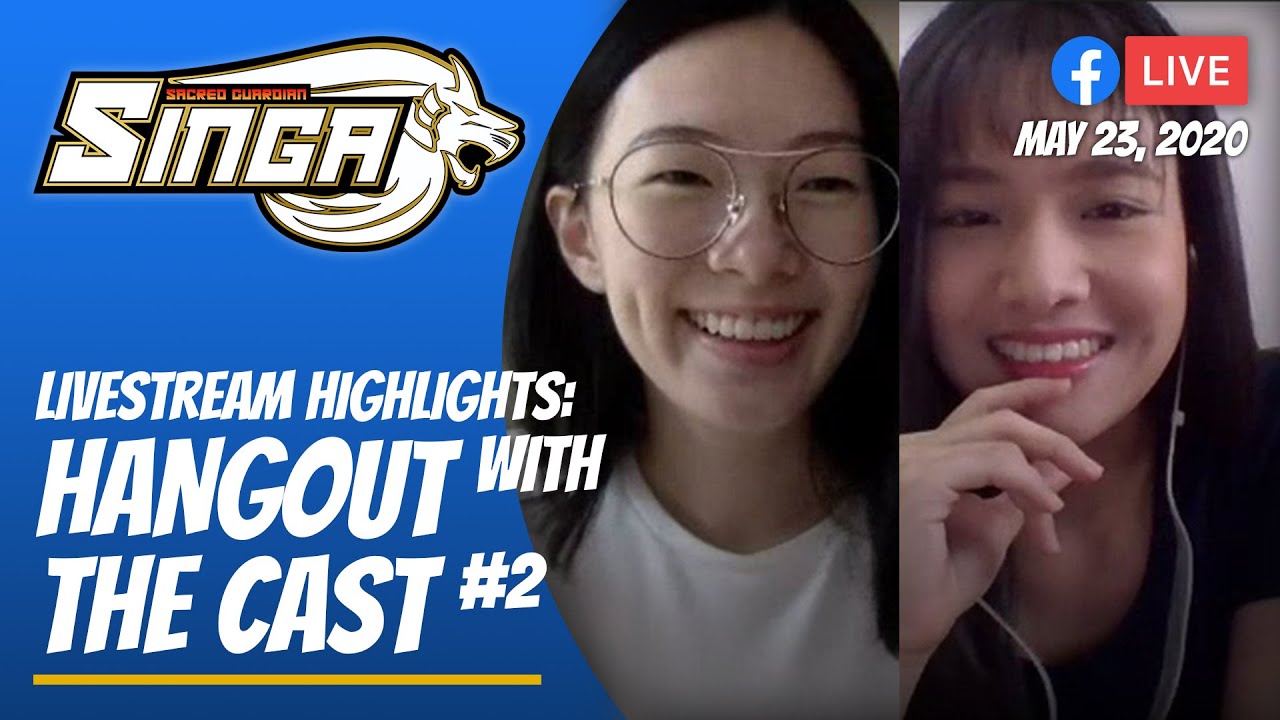 TeamSingaLIVE: Cast Hangout with Dorothy Leong and Sherly Devonne Ng ...