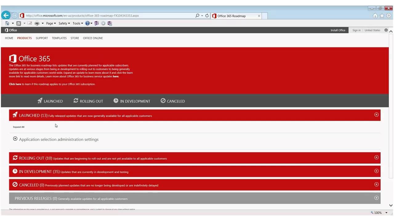 O365 Product Roadmap - YouTube