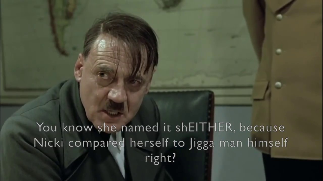 Hitler Reacts To Nicki Minaj Diss Track - YouTube