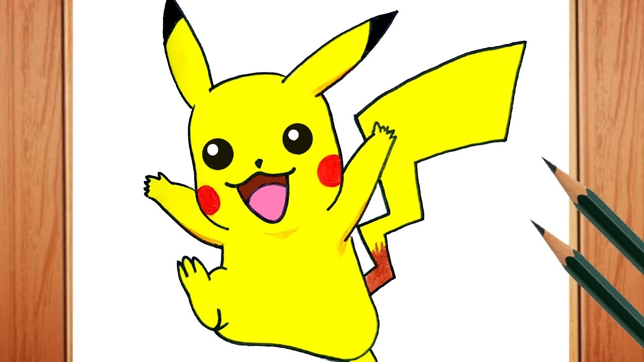 COMO DIBUJAR PIKACHU - YouTube