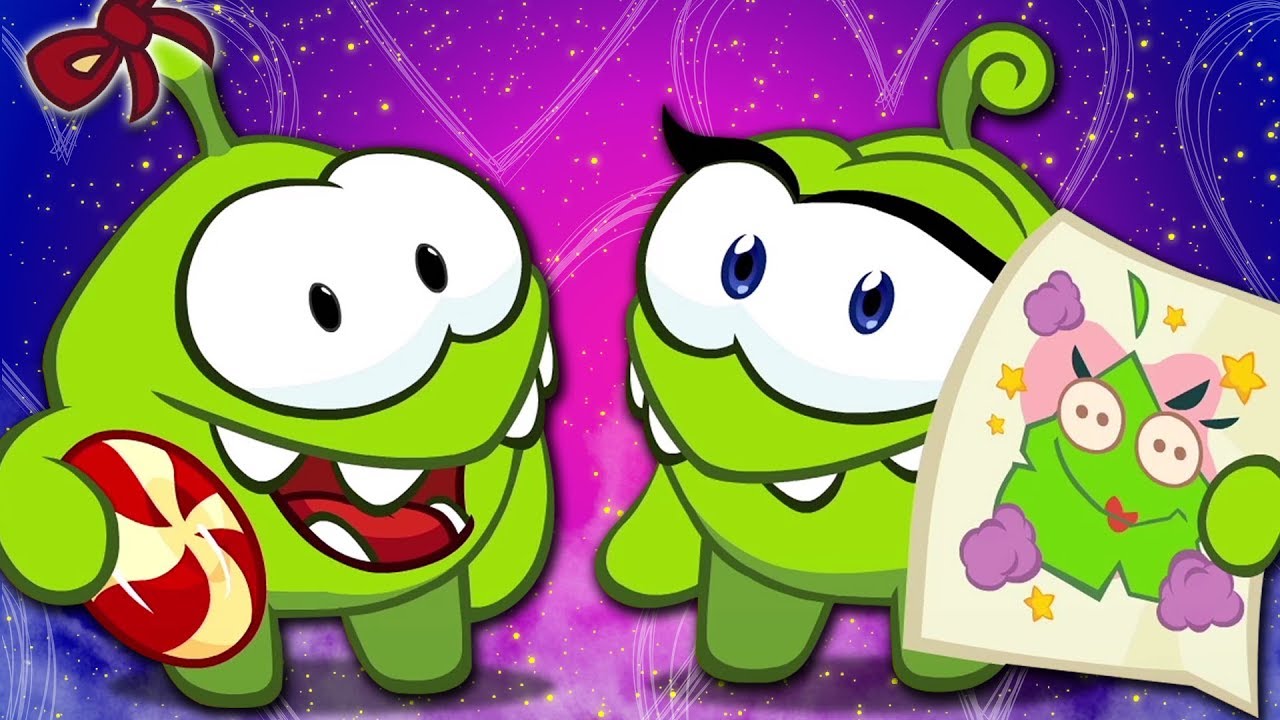 Om Nom Kisah - Hadiah Om Nom Om Nelly | Lucu Untuk Anak | Om Nom Bahasa ...