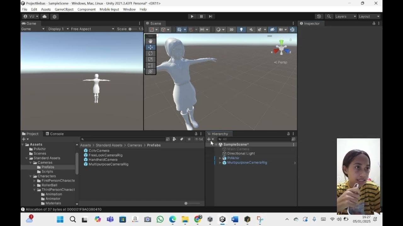 Tutorial Membuat Visualisasi Sederhana Dengan Unity - YouTube