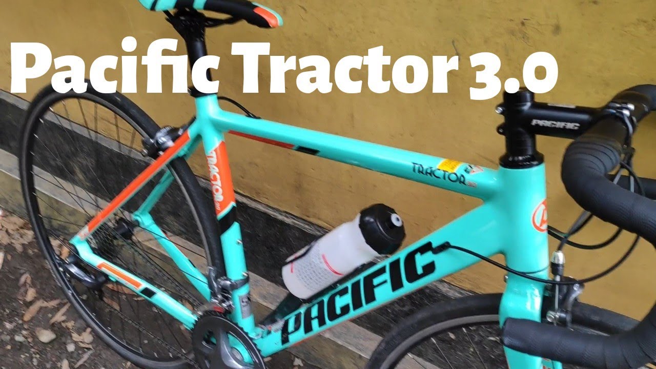 REVIEW ROADBIKE PACIFIC TRACTOR 3.0 FULL CLARIS 5JT AN - YouTube