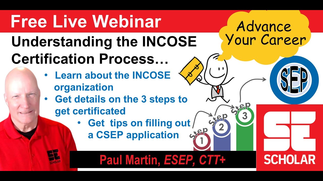 Understanding the INCOSE SEP Application Certification Process [2022-04 ...