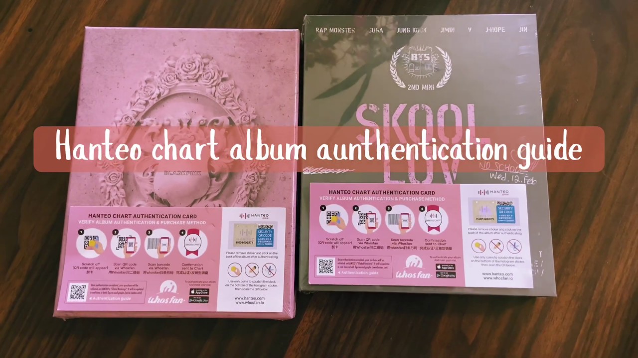 How to Authenticate Albums to Hanteo Chart | Hazel🖤 - YouTube