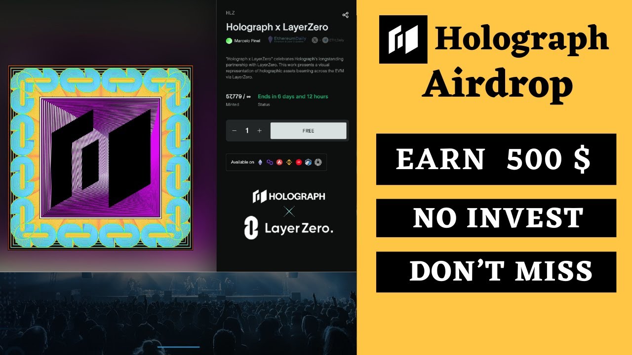 Holograph Airdrop NFT Claim || Layer Zero & Holograph Airdrop Update || Upcoming Airdrop 2023 ...