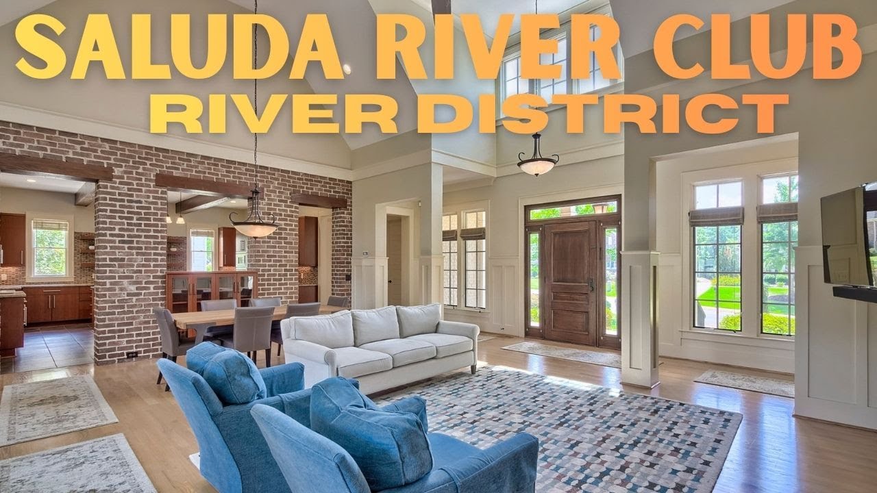 Saluda River Club Amenities & Inside a River District Home - YouTube