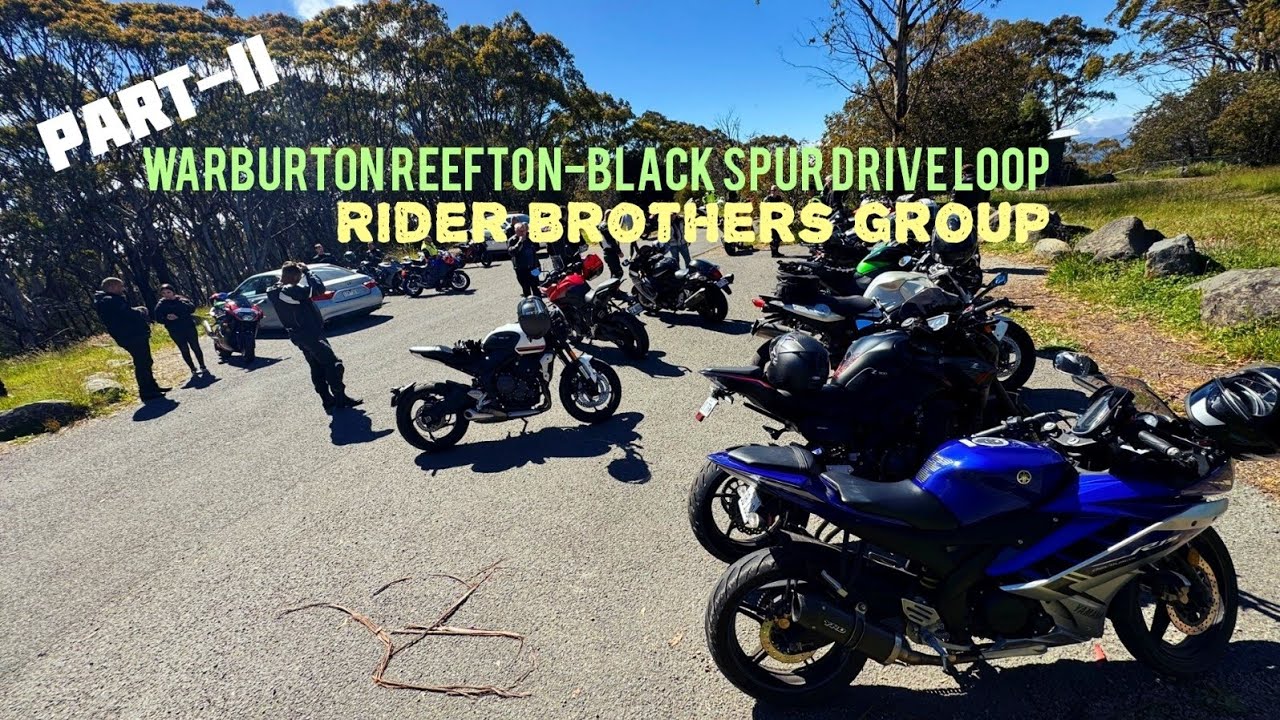 Part-II Warburton - Reefton - Black Spur drive ride | Rider Brothers ...