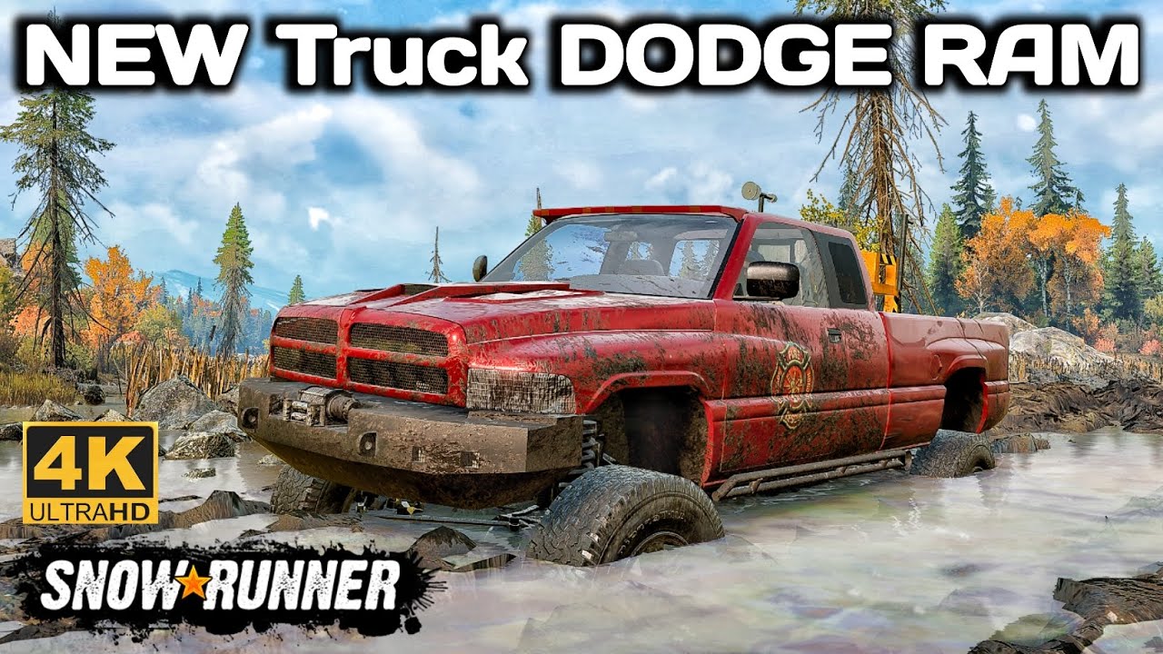 New Truck DODGE RAM In SnowRunner Season 15 #snowrunner #offroad #truck ...