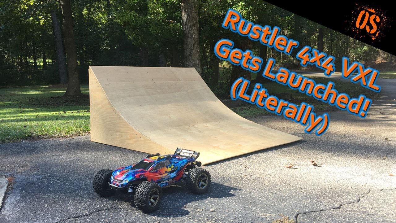 Rustler 4x4 VXL Launch Video With Insane Jumps - YouTube