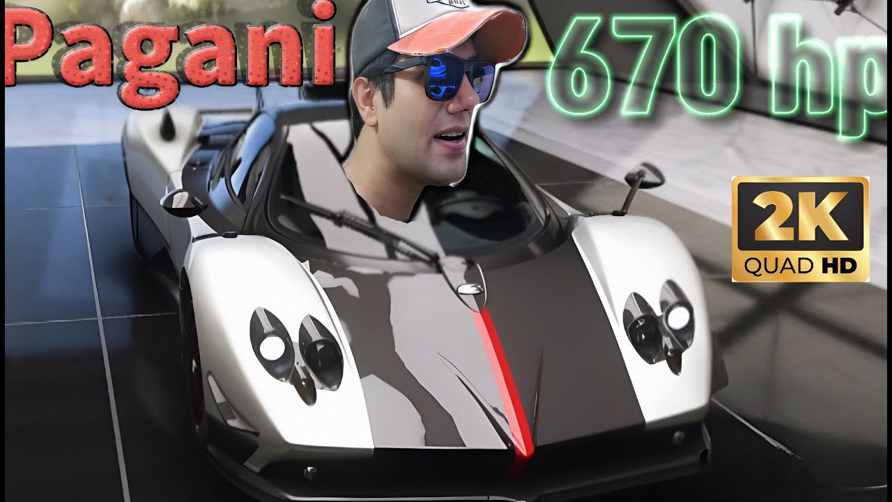 Pagani zonda 670 HP Tuning | Forza Horizon 5 Wheel Gameplay (Logitech ...