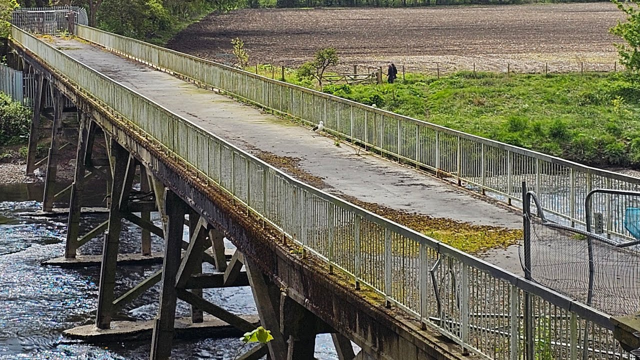 old tram bridge demolition preston (one last look) part 1 - YouTube