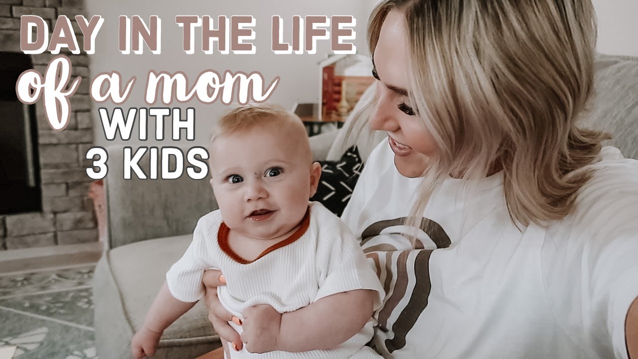 A DAY IN THE LIFE OF A MOM WITH THREE UNDER THREE | Autumn Auman - YouTube