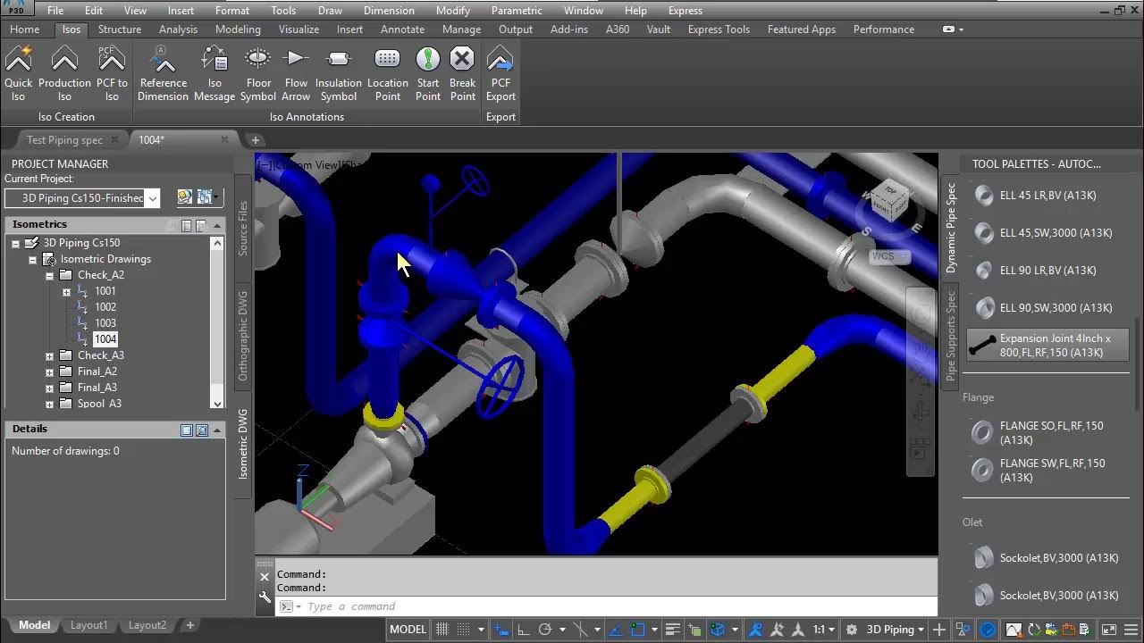 Interview Advance piping spec for AutoCAD Plant 3D - YouTube