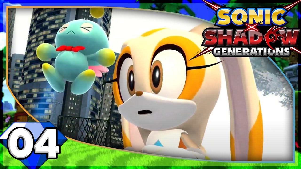 Saving Cream & Cheese in Speed Highway! | Sonic Generations - Part 4 ...