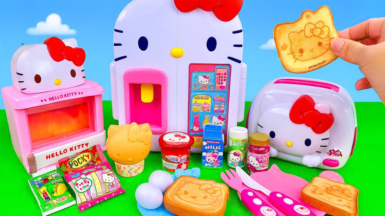 Funny Sprunki: Satisfying Unboxing Hello Kitty Kitchen Cooking Toys🍳🥣 ...