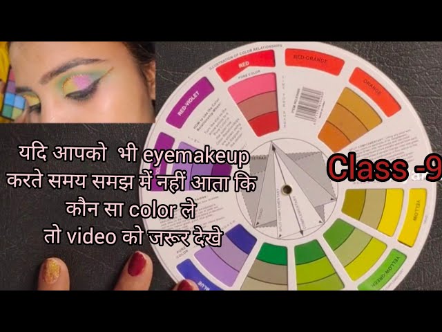 Makeup Colour Wheel For Eyes