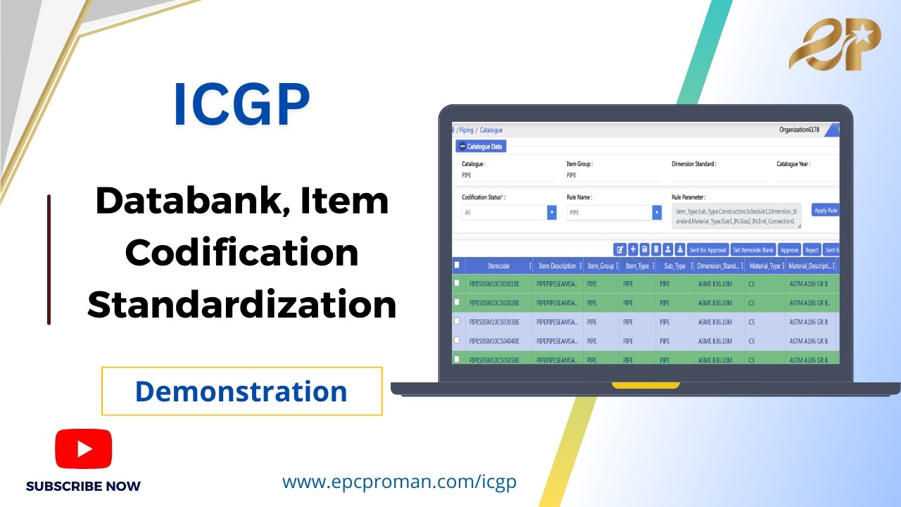 ICGP Demo | Item Code Generation Software - YouTube
