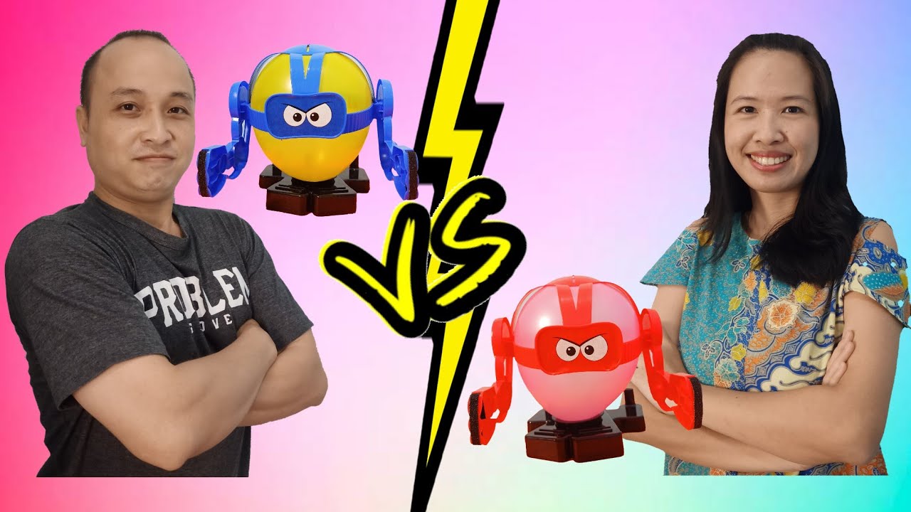 Toys Review : Mainan Edukasi Anak Robot Balon - Balloon Bot Battle ...