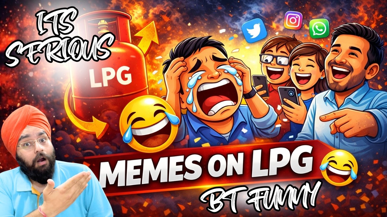 LPG Gas Crisis… But Internet Memes Are Fun & Wild 😂 | Social Media ...