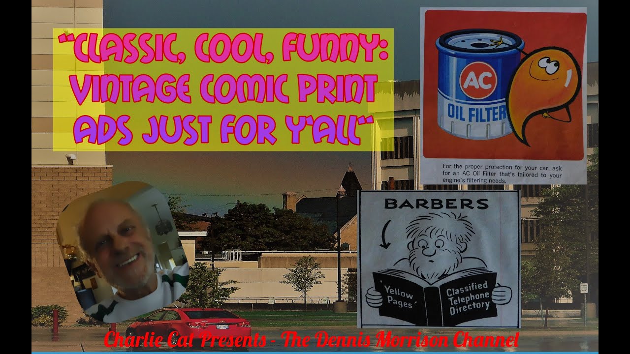 COOL, FUNNY, FASCINATING VINTAGE COMIC STRIP AND PANEL ADS!!!!! - YouTube