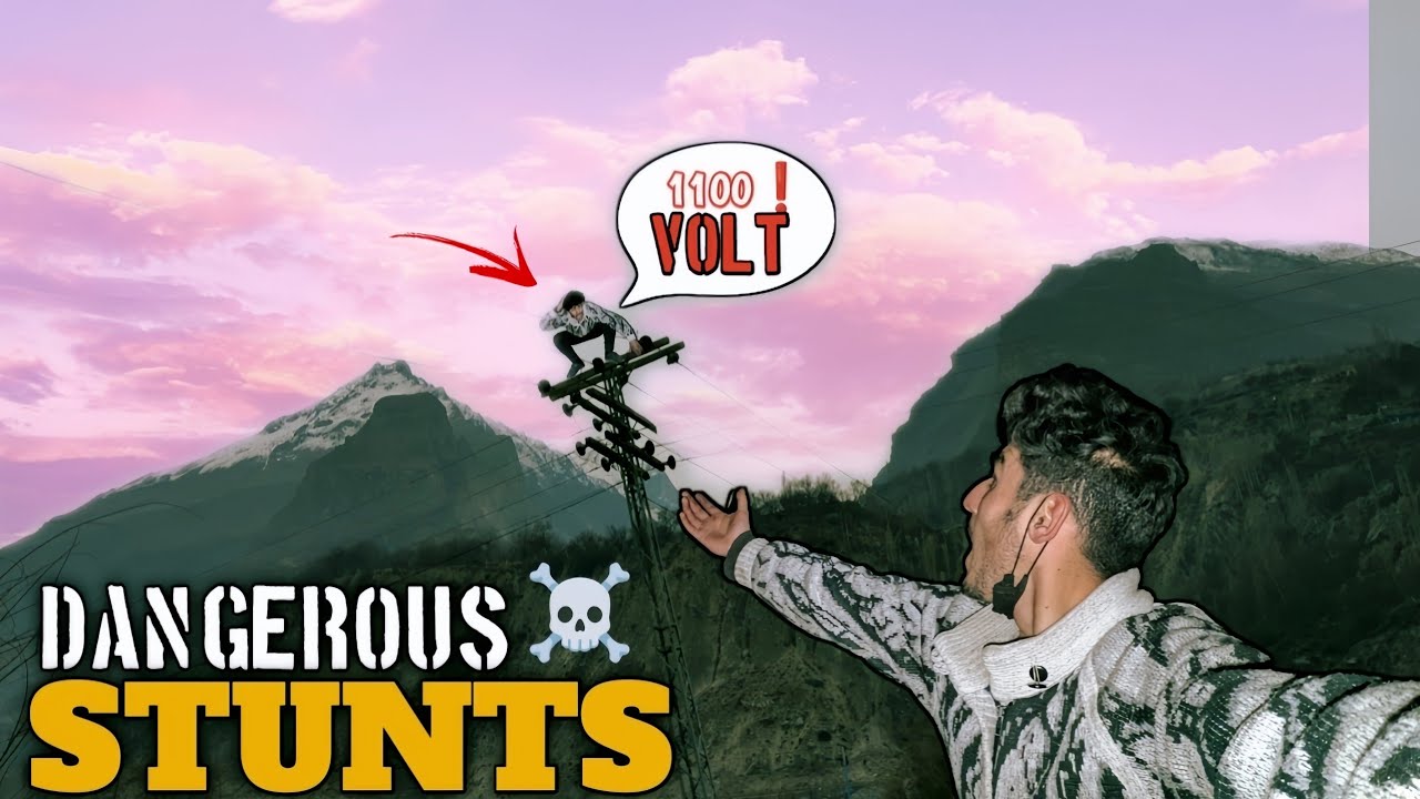 Dangerous Stunts Vlog Don't Try Kamar Toot Gyee 😔 - YouTube