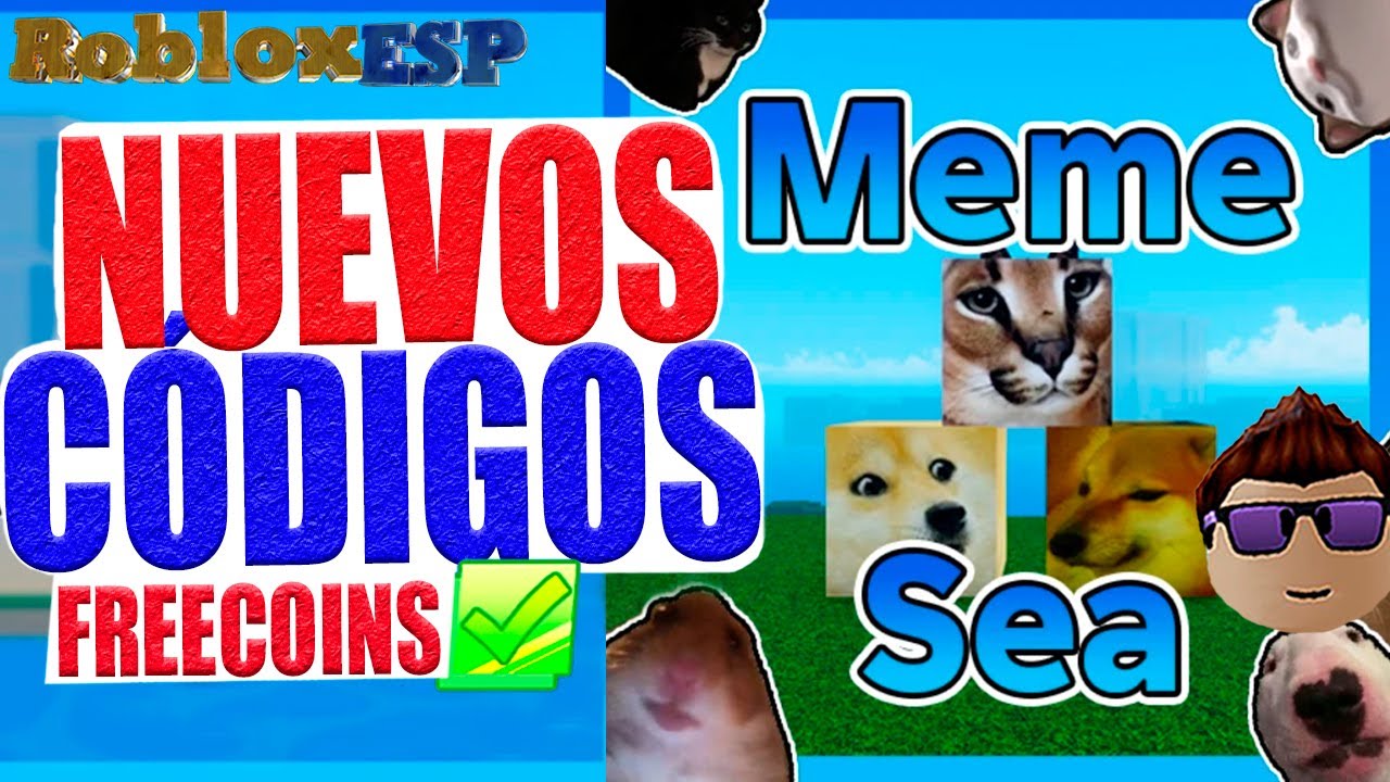 [UPDATE] CÓDIGOS DE MEME SEA EN ROBLOX MEME SEA CODES - YouTube